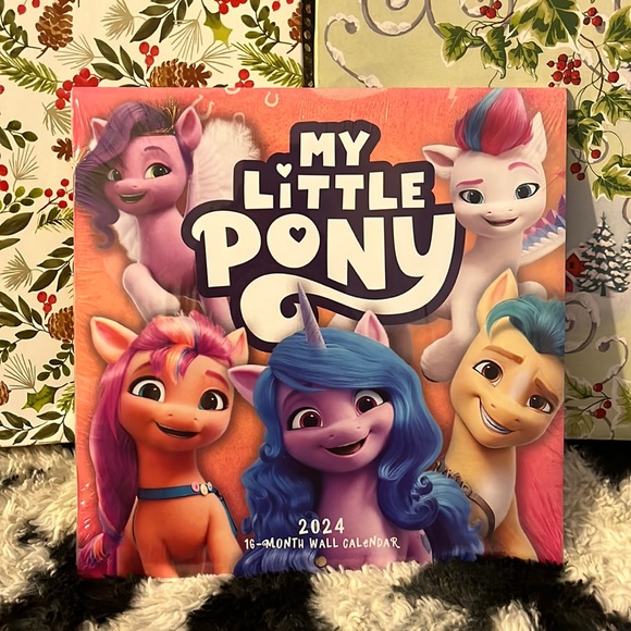Hasbro | Office | Nwt 224 Calendar My Little Pony | Poshmark